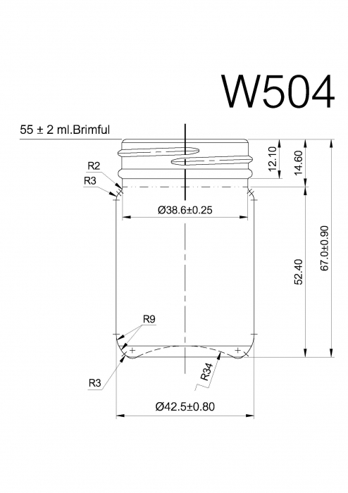 |BALM BOTTLE | WELLGROW GLASS