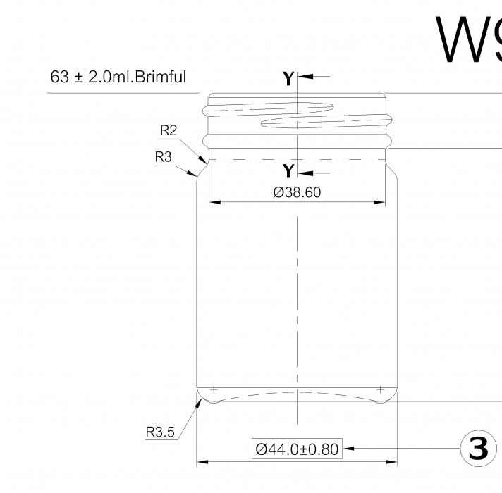 |BALM BOTTLE | WELLGROW GLASS